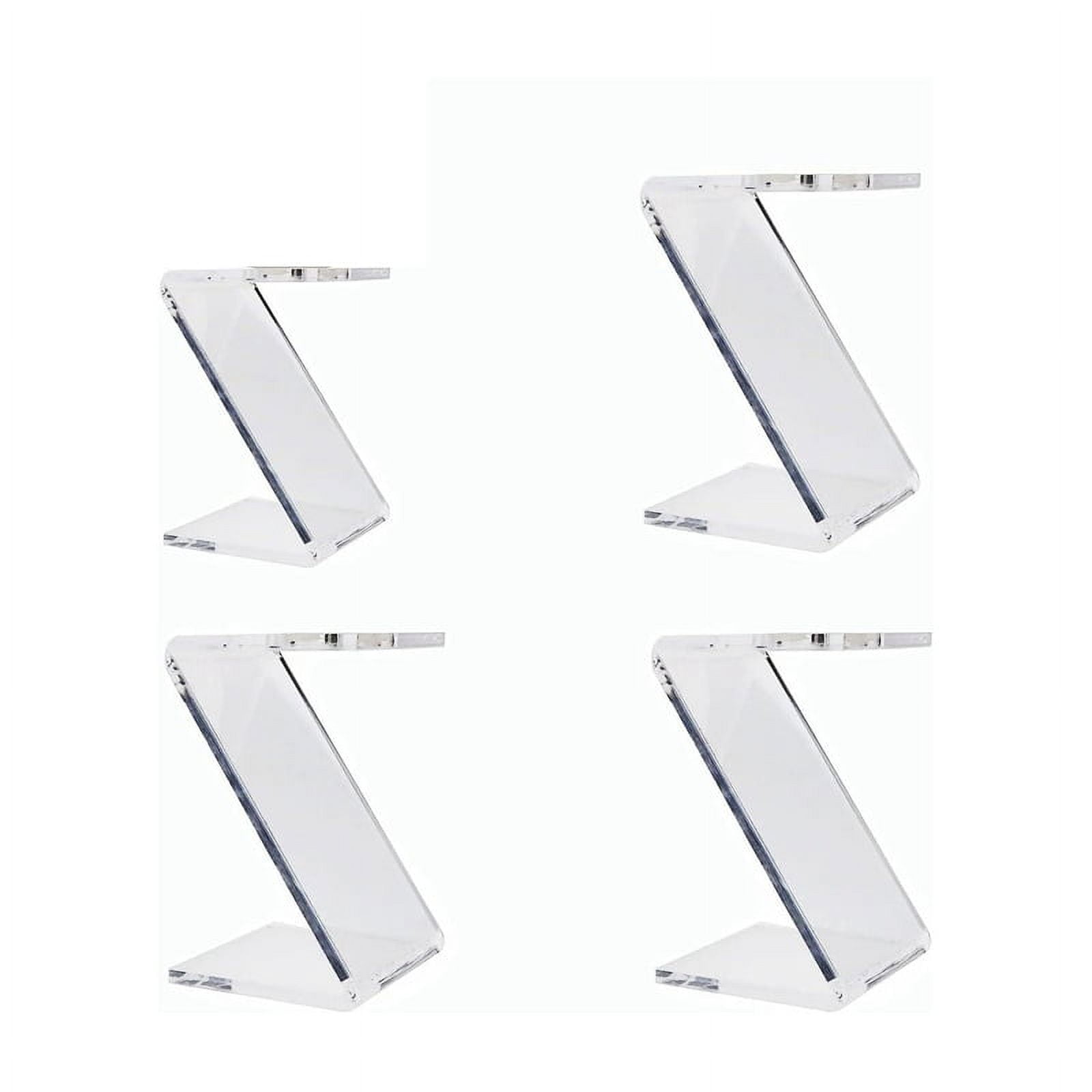 Qtmnekly 4 Pieces Acrylic Baseball Frame Ball Holder Baseball Tennis ...