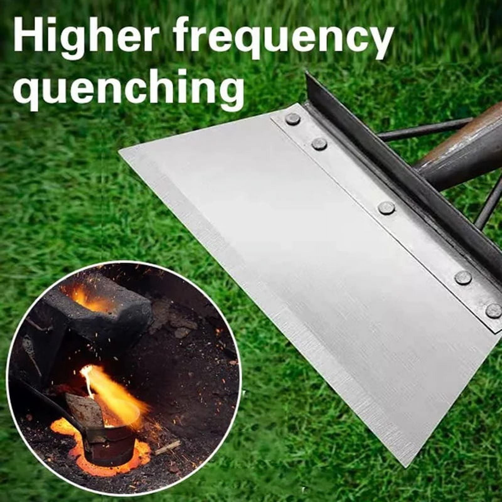 Qtmnekly Cleaning Shovel, Square Garden Spade Shovel Manganese Steel ...