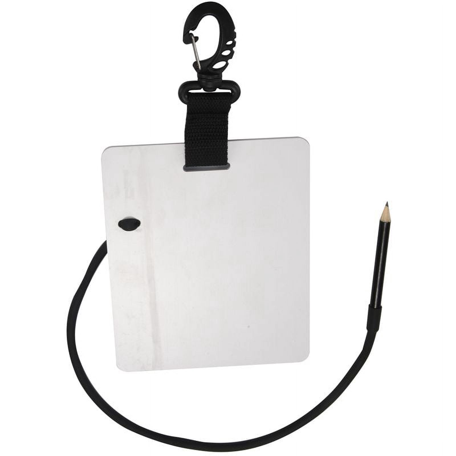 Qtmnekly Dive Underwater Writing Diving Wordpad Gear Board With Swivel ...