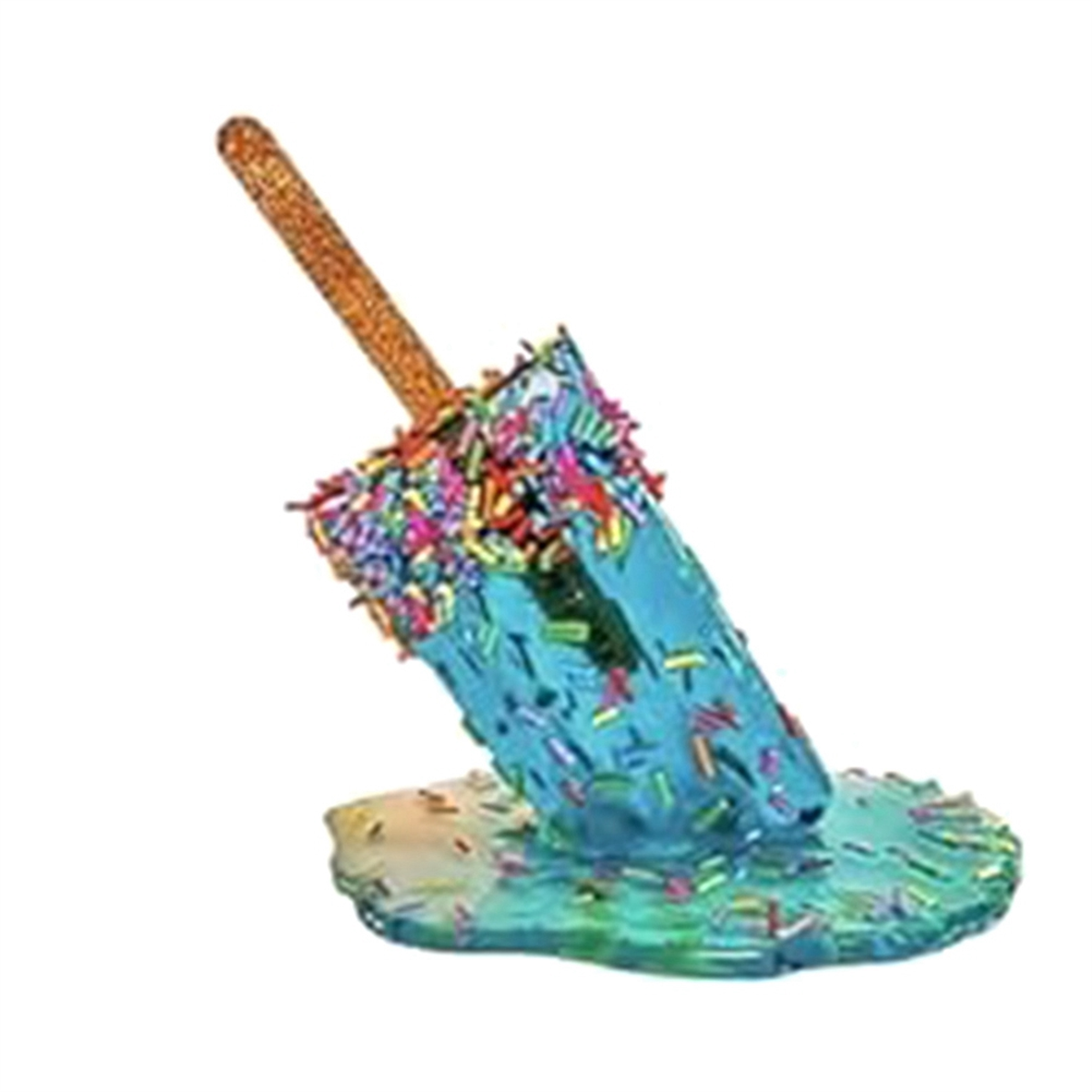 Qtmnekly Melting Sculpture Resin Desktop Statue for Art Sculpture Home ...