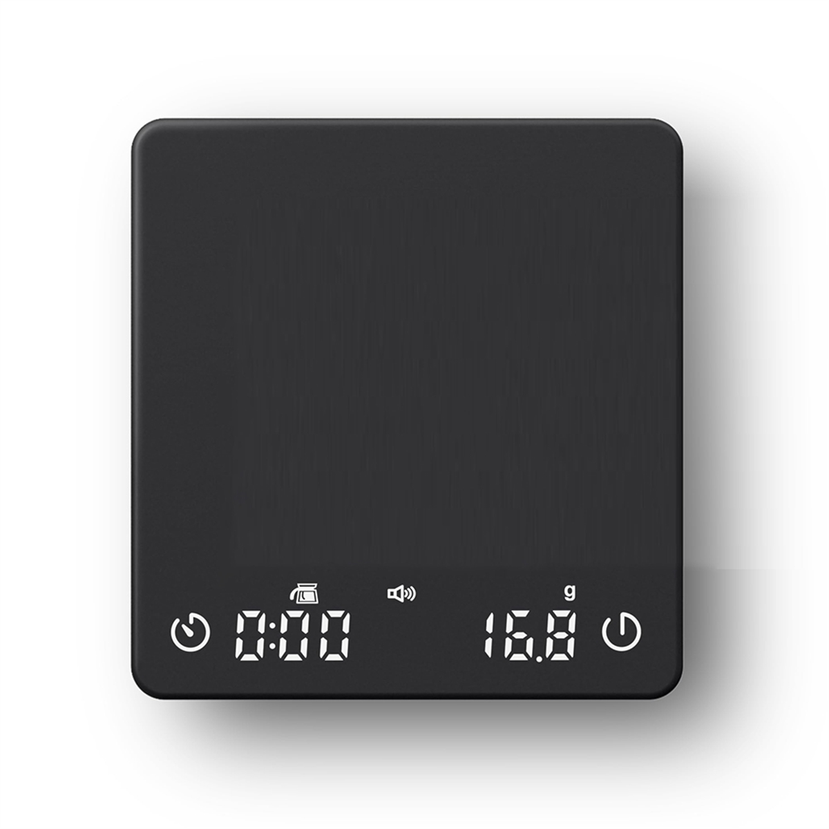 Qtmnekly Mini Coffee Scale with Auto Timing,Rechargeable Espresso Scale ...