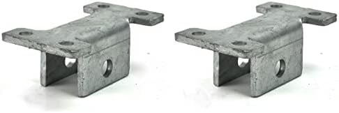 (Qty 2)- Boat Trailer Bolt On 4 Hole Rear Spring Hanger Galvanized ...