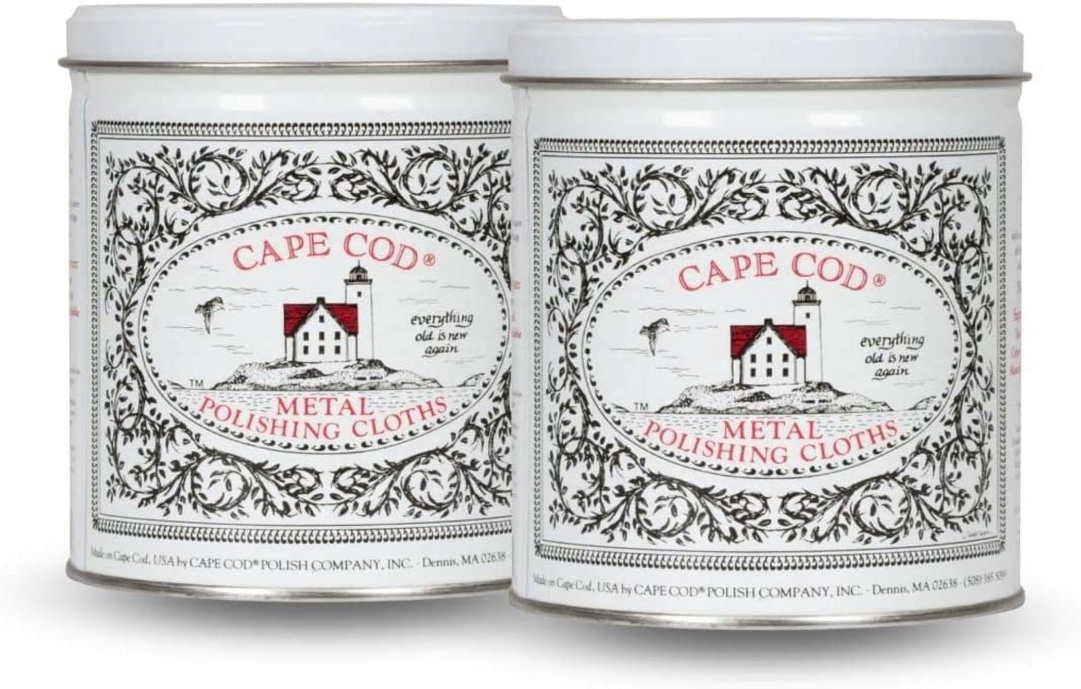 (Qty 2) of Cape Cod Polishing Metal Tin Bundle for Fine Metals | Each ...