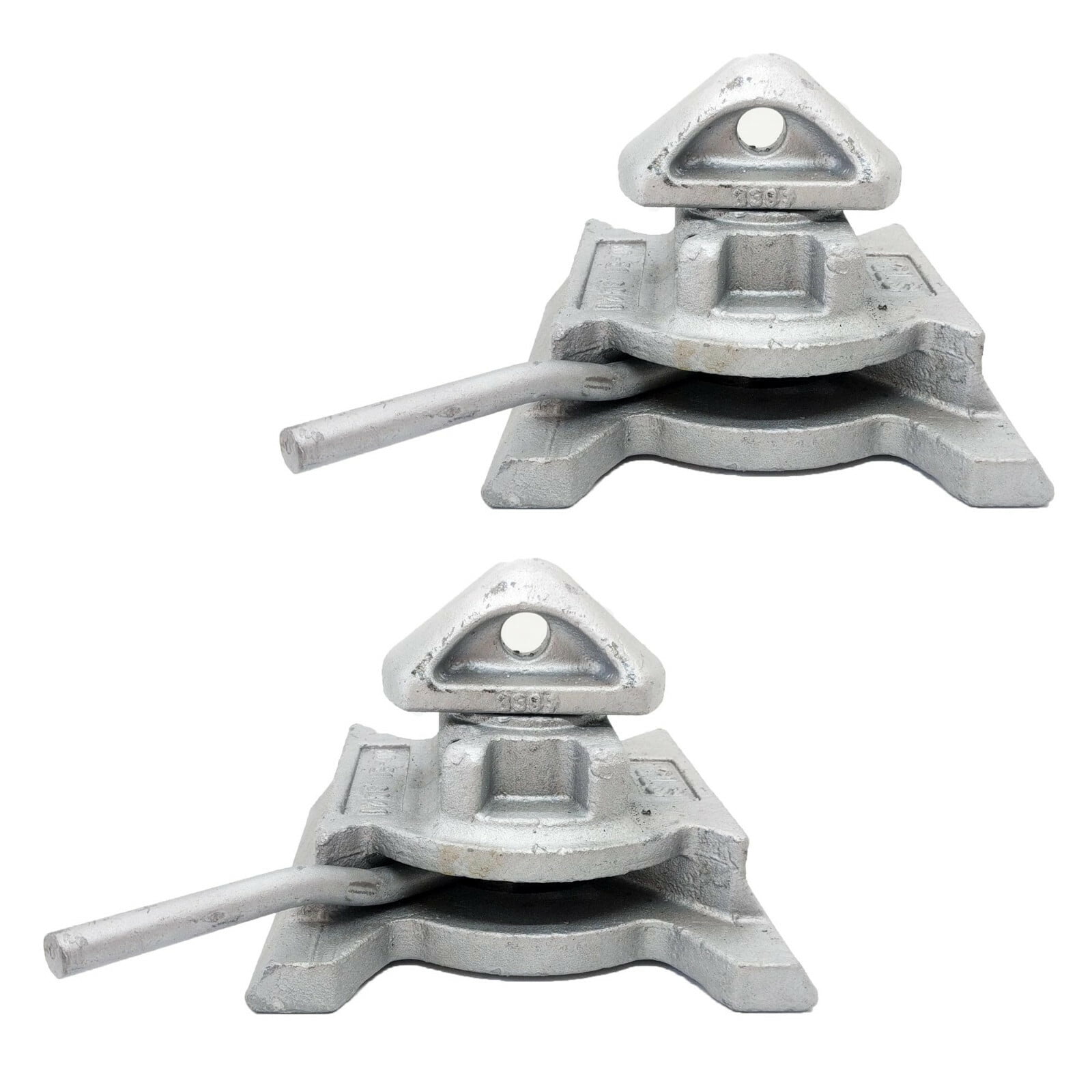 (Qty 2) Shipping Container Dovetail Bottom Twist Lock Sea Rail Manual ...