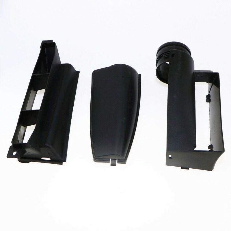 Qty 3 Air Intake Breathe Pipe Connector Flow Guide Plate Cover Bellows ...