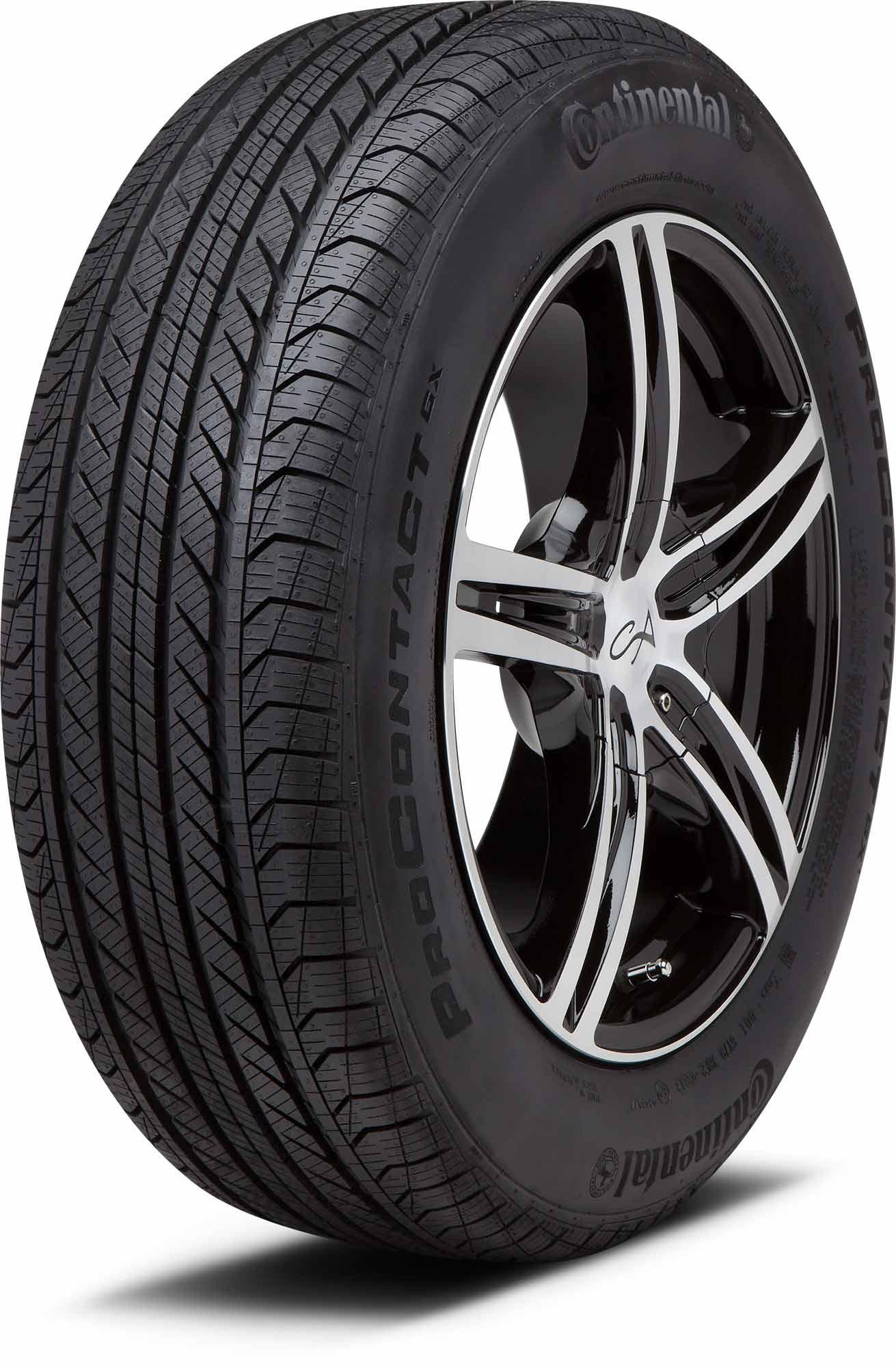 Continental CrossContact LX25 All-Season Tires, 225/55R18 98H, Set of 4, Excellent Wet Braking ...