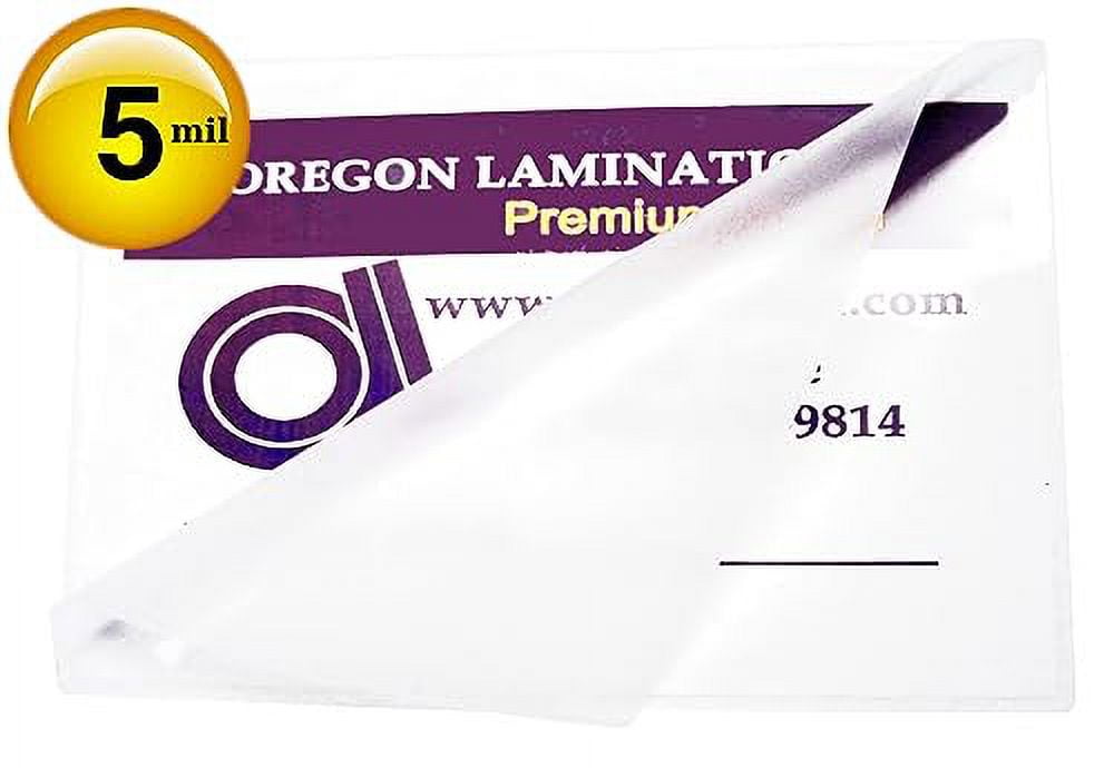 Qty 500 Small Index Card 3 x 5 Laminating Sleeves Hot Laminator Pouches ...