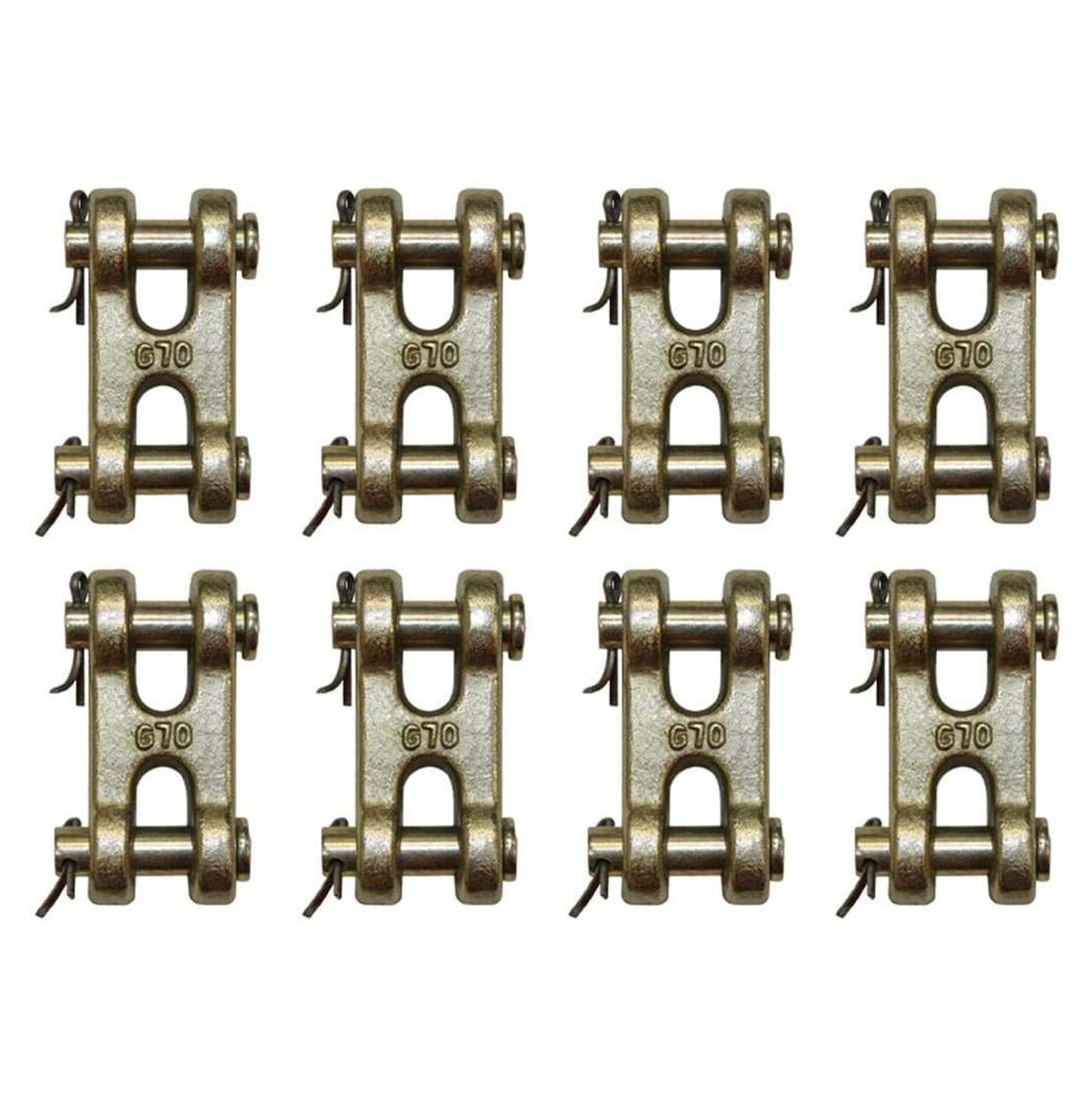 Qty. 8, 31G70ML (x8) , 5/16 inches Double Clevis, Grade 70 Chain ...