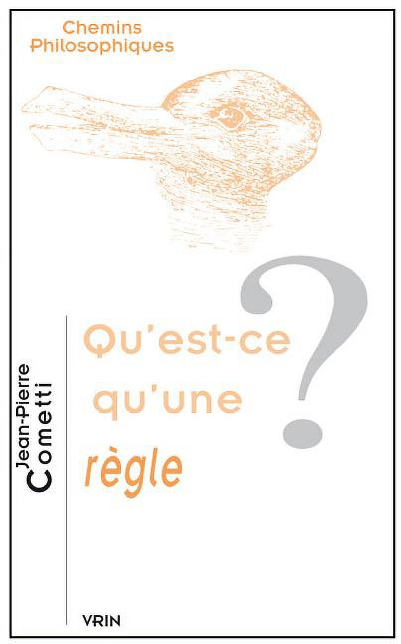 Qu'est-Ce Qu'une Regle? (Paperback) - Walmart.com