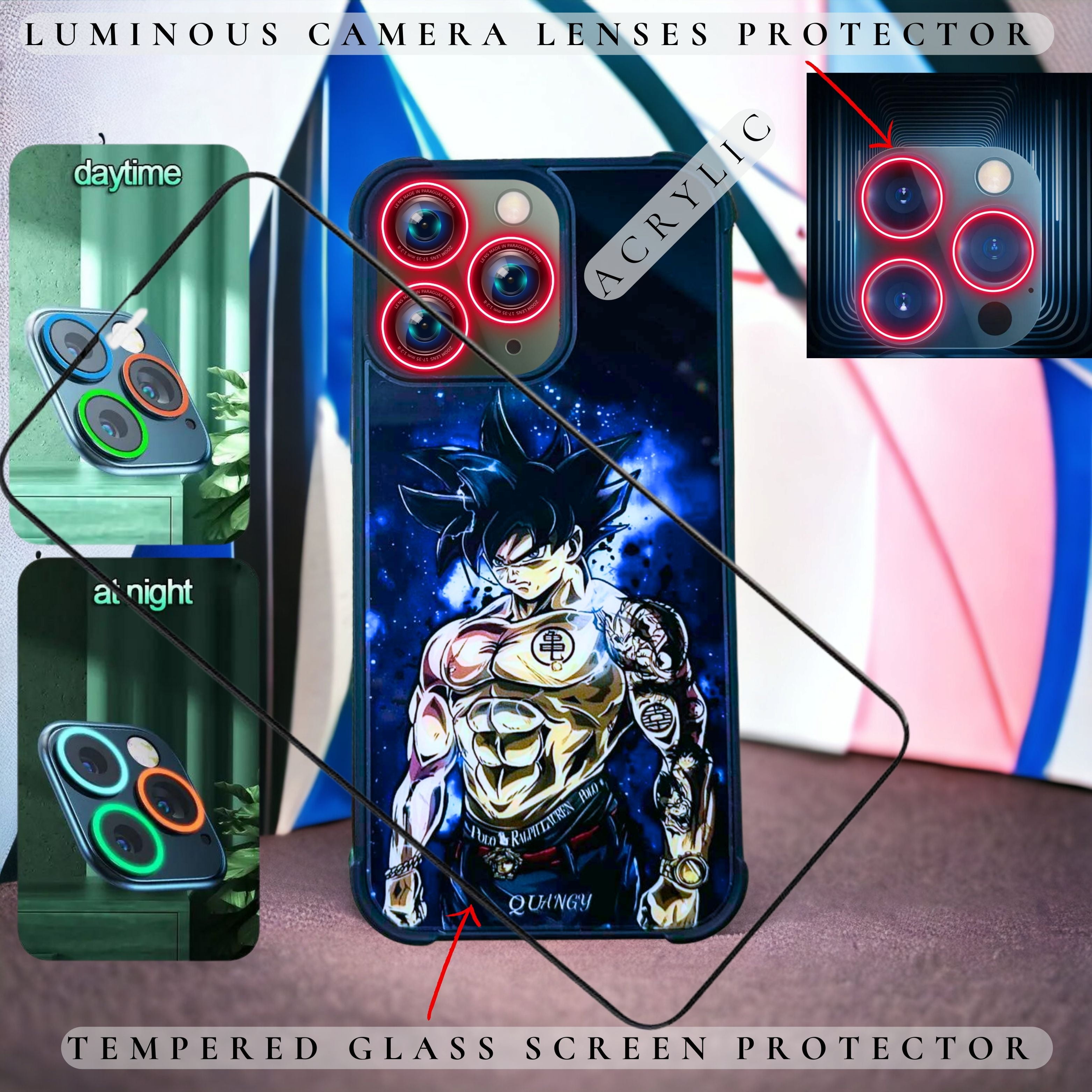 QuAngy Assureify Case for Apple iPhone 12 - Colorful & Aesthetic Anime ...