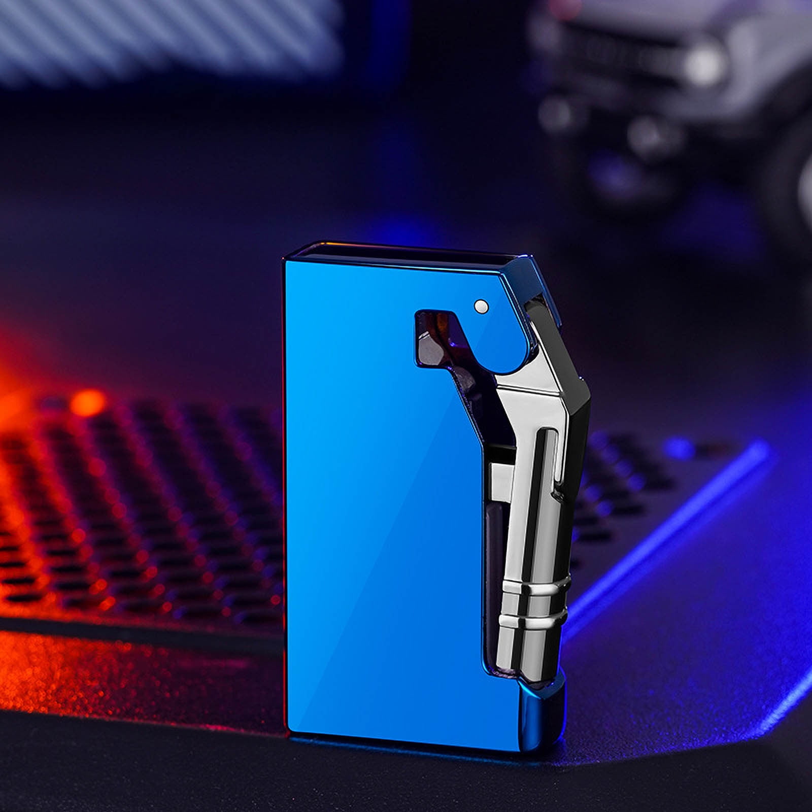 QuLuJing Cigarette Lighter, Butt torch Lighter Bulldoff Flame ...