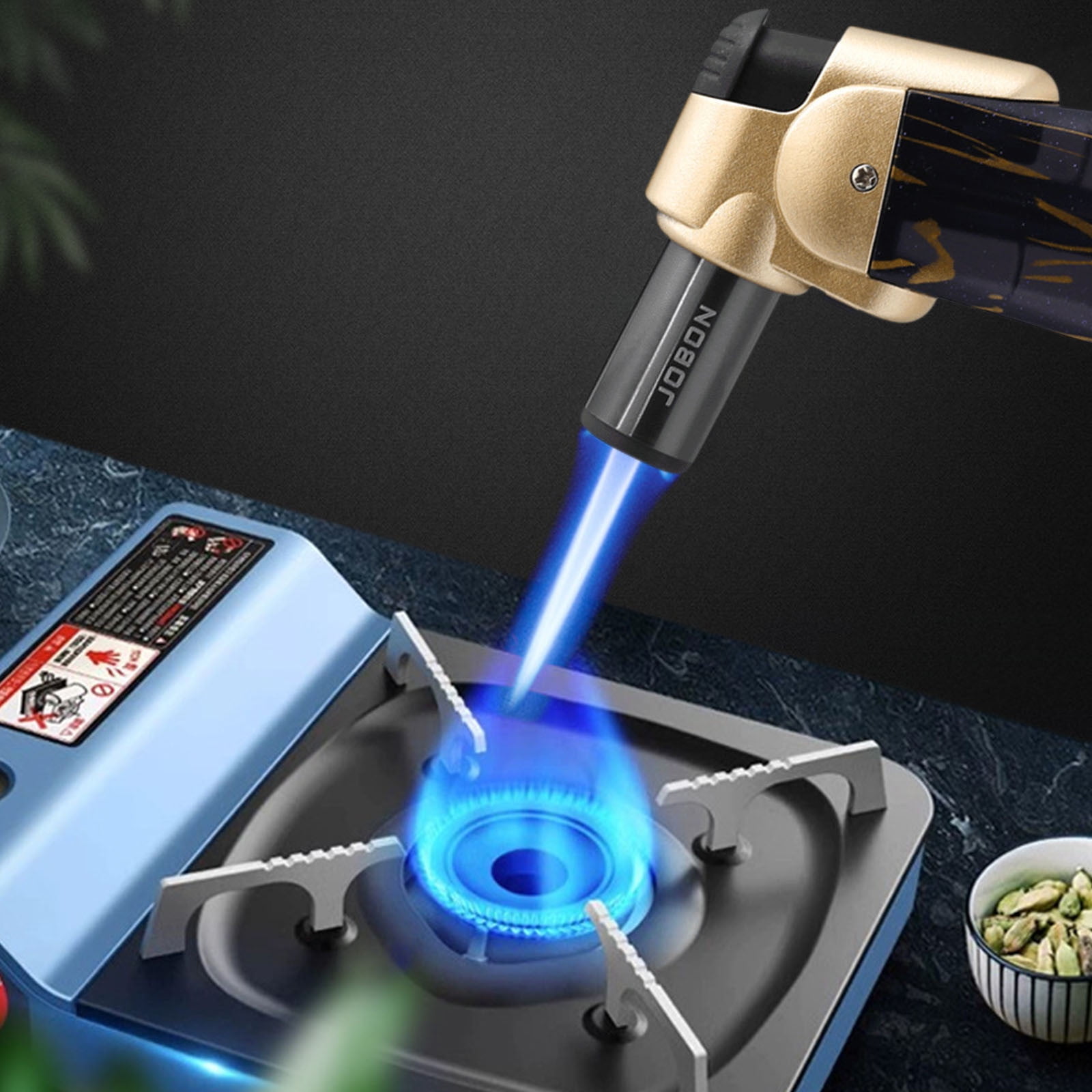 QuLuJing Cigarette Lighter, Gas Lighter Small Portable Straight Elbow ...