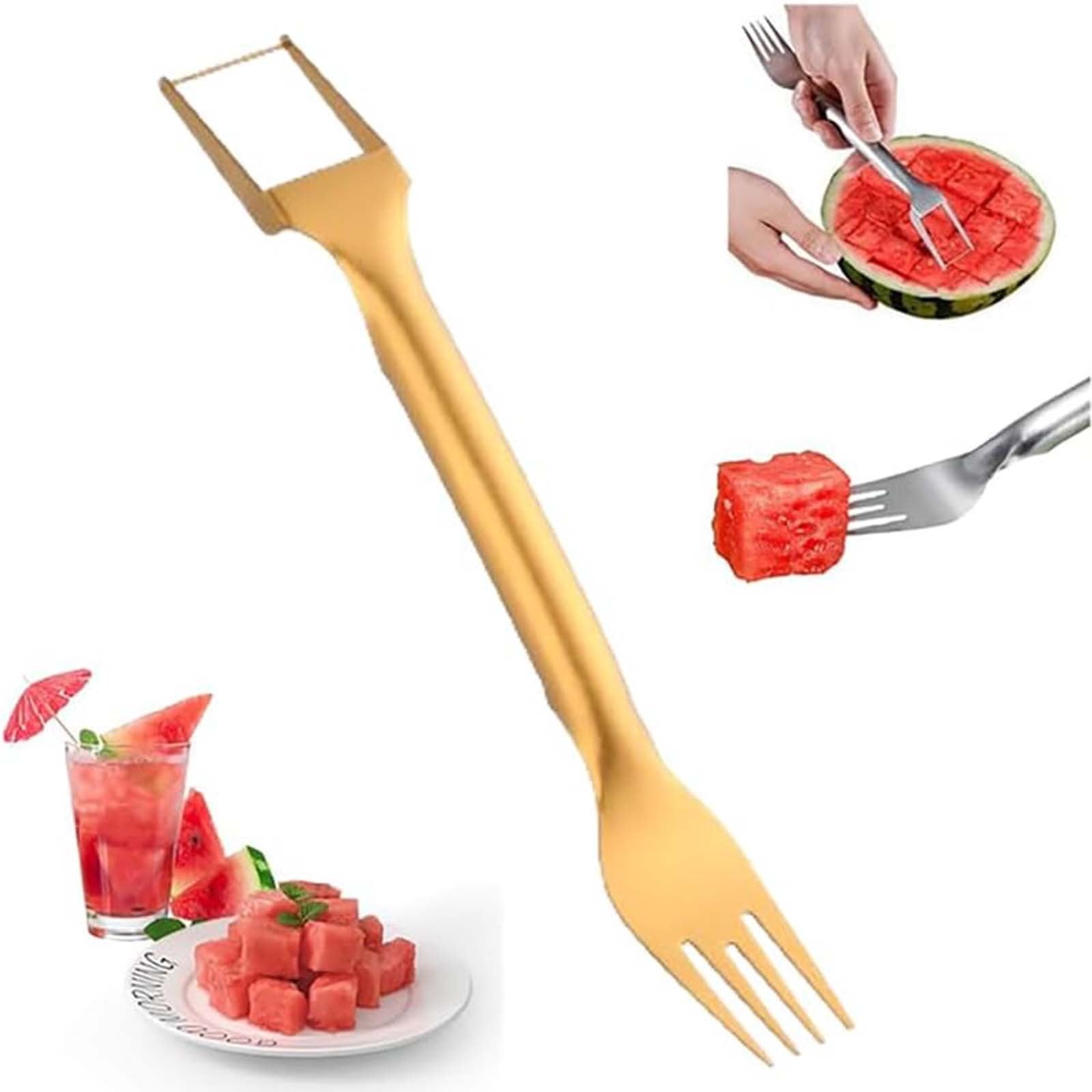 QuLuJing Watermelon fork Cutting Machine 2 in 1 Watermelon fork Cutting ...