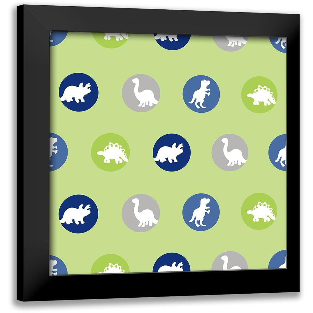 Quach, Anna 15x15 Black Modern Framed Museum Art Print Titled - Dino ...