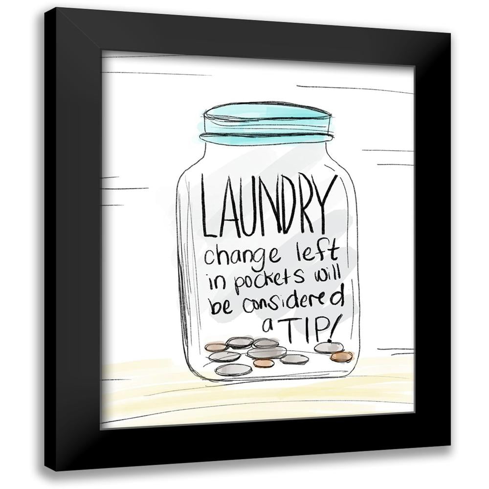 Quach, Anna 15x18 Black Modern Framed Museum Art Print Titled - Laundry ...