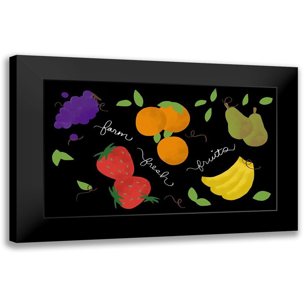 Quach, Anna 24x16 Black Modern Framed Museum Art Print Titled - Fresh ...