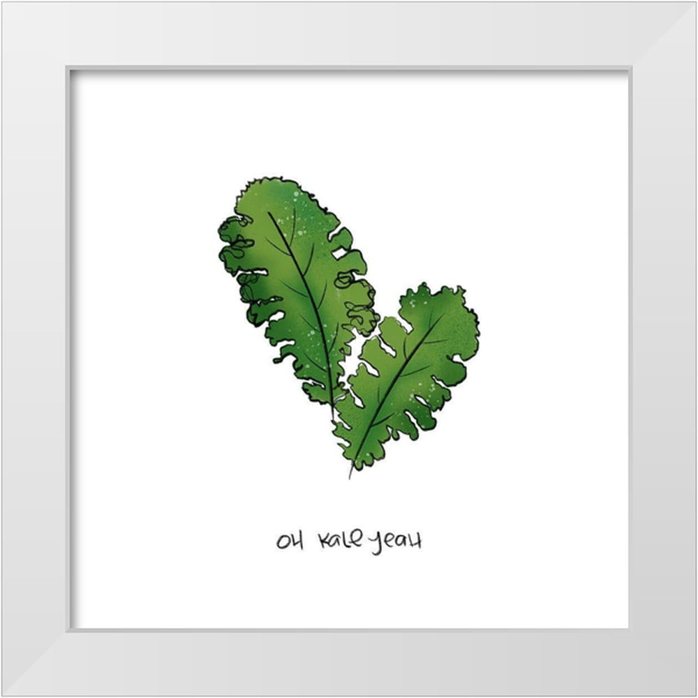 Quach, Anna 26x26 White Modern Wood Framed Museum Art Print Titled - Oh ...