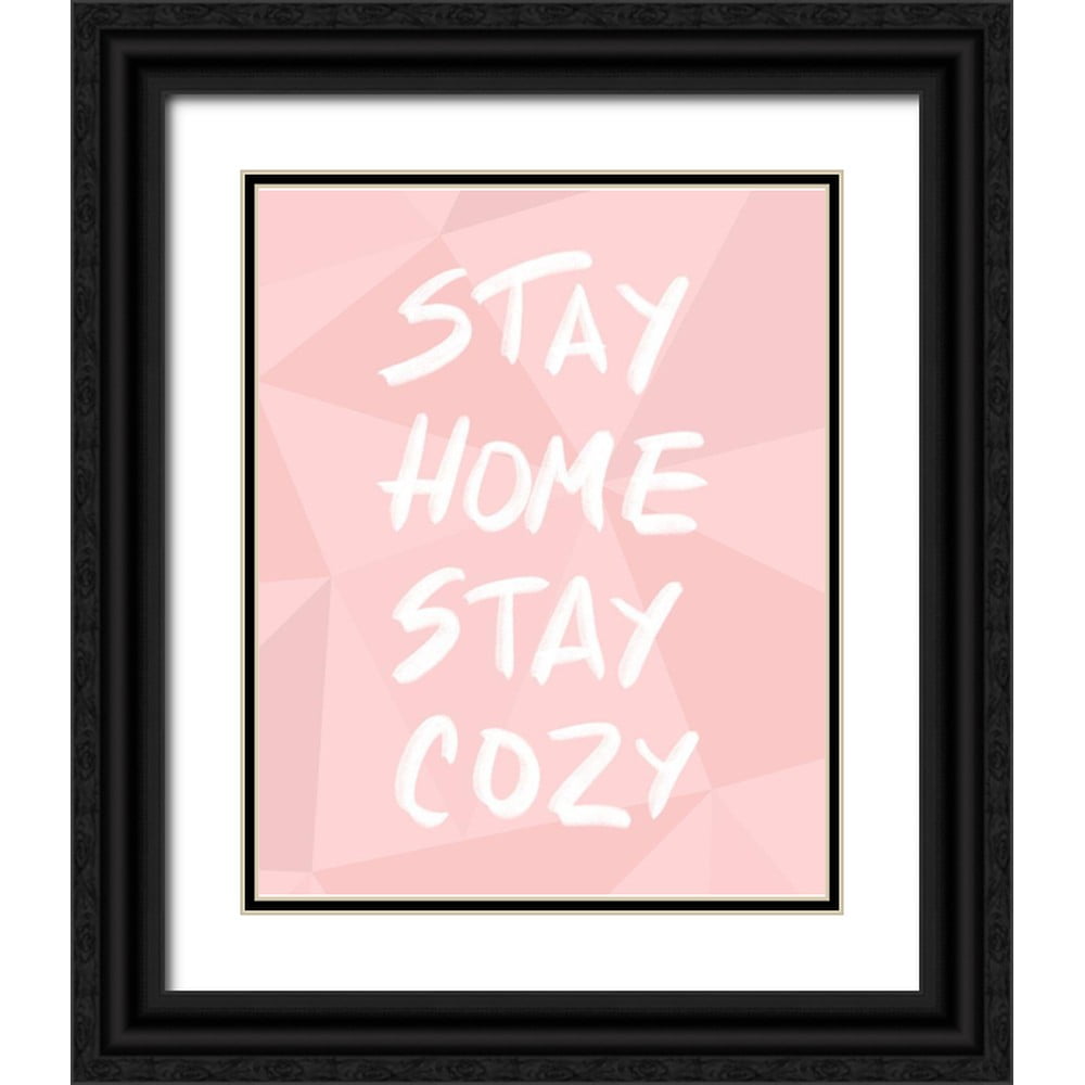 Quach, Anna 26x31 Black Ornate Wood Framed with Double Matting Museum ...