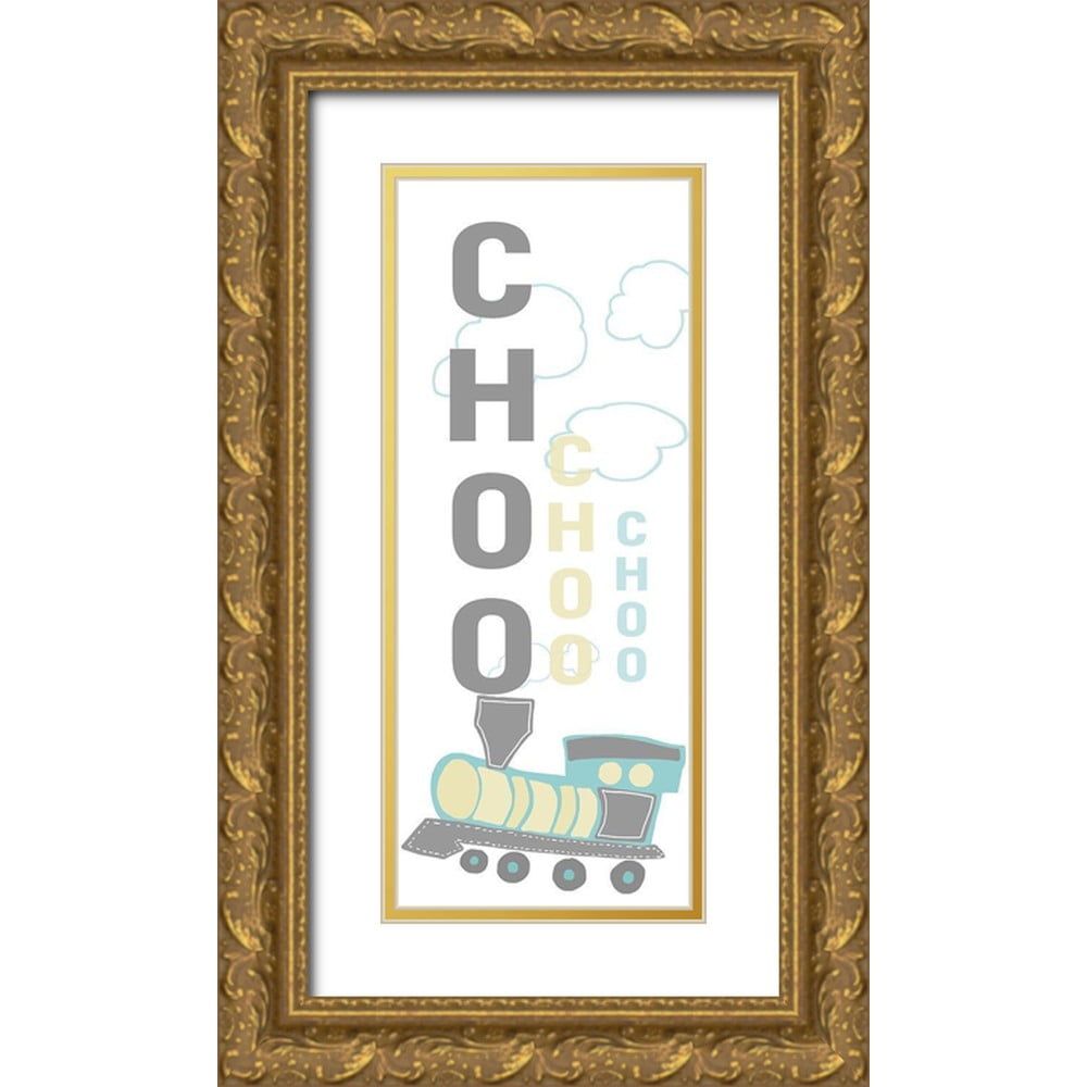 Quach, Anna 8x14 Gold Ornate Wood Framed with Double Matting Museum Art ...