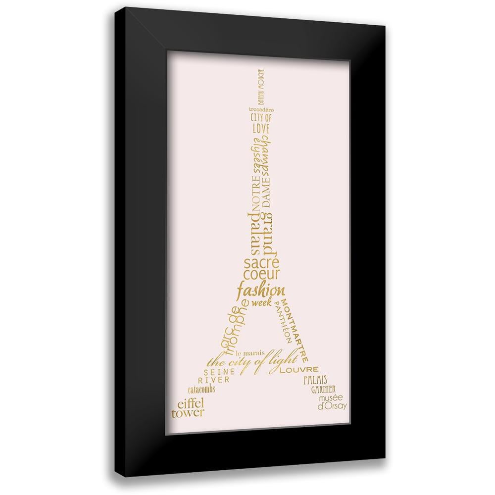 Quach, Anna 9x14 Black Modern Framed Museum Art Print Titled - Paris ...