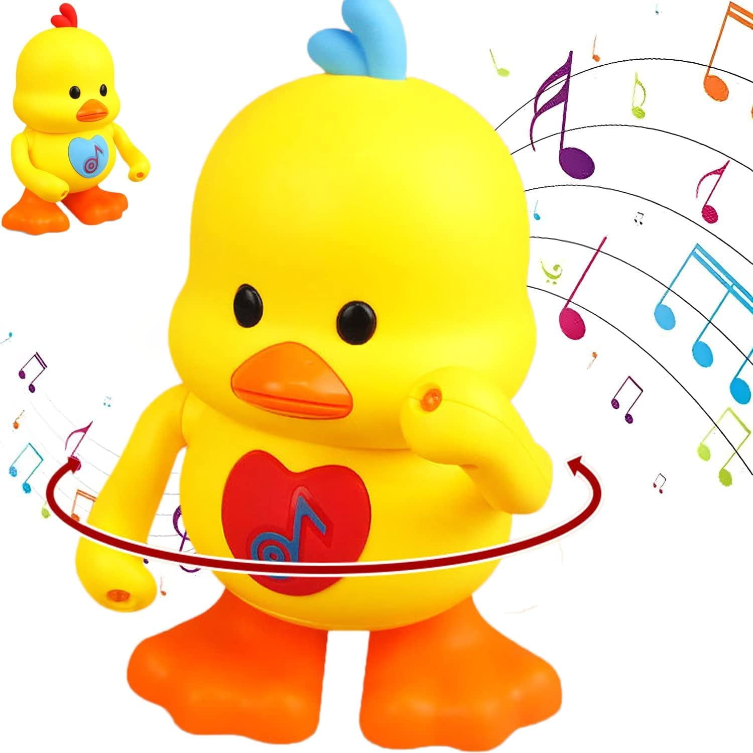 Quack Beats Dancing Duck Baby Toys,Dancing and Singing Musical Duck ...