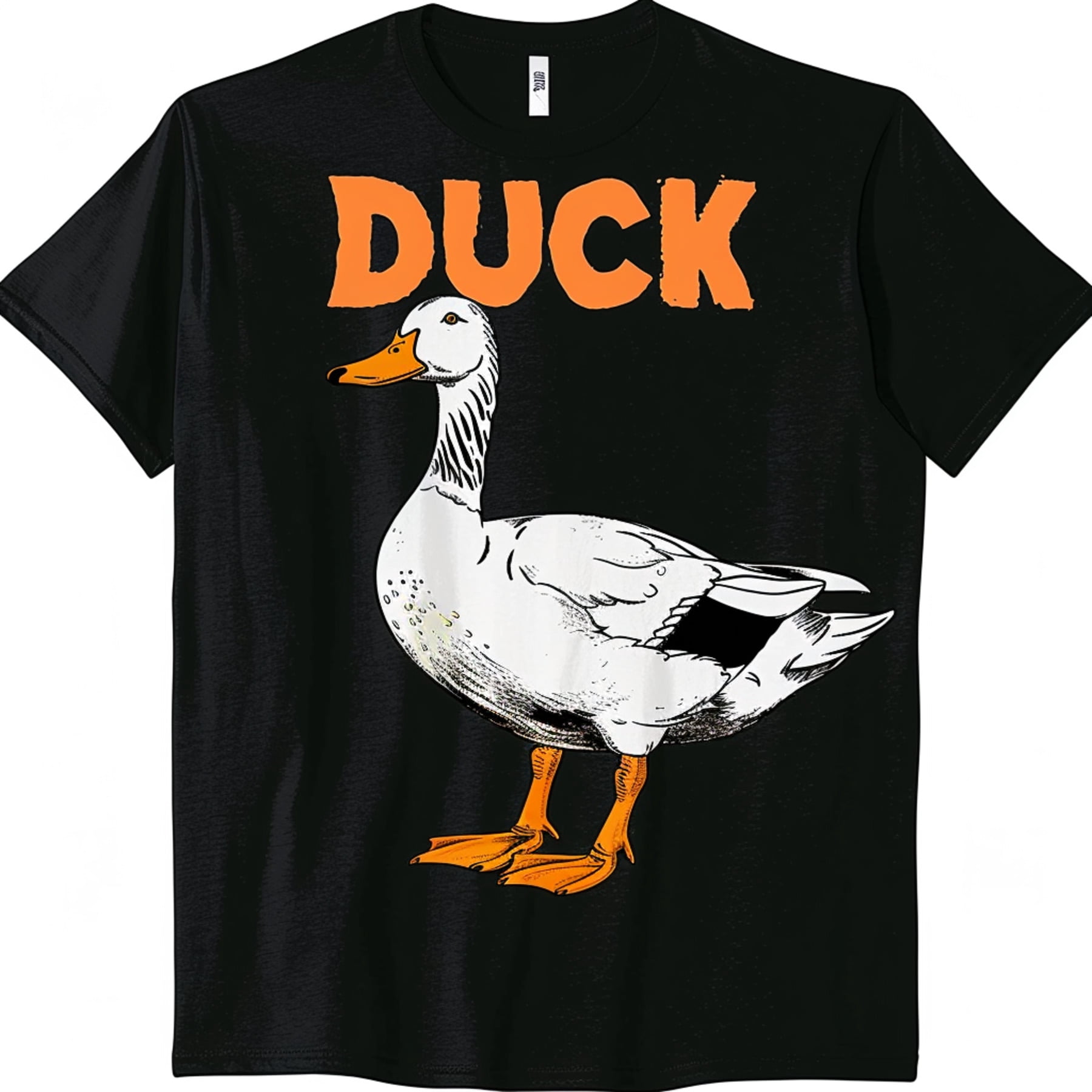 Quack tastic Duck Dad T Shirt: Featuring a white duck illustration on a ...