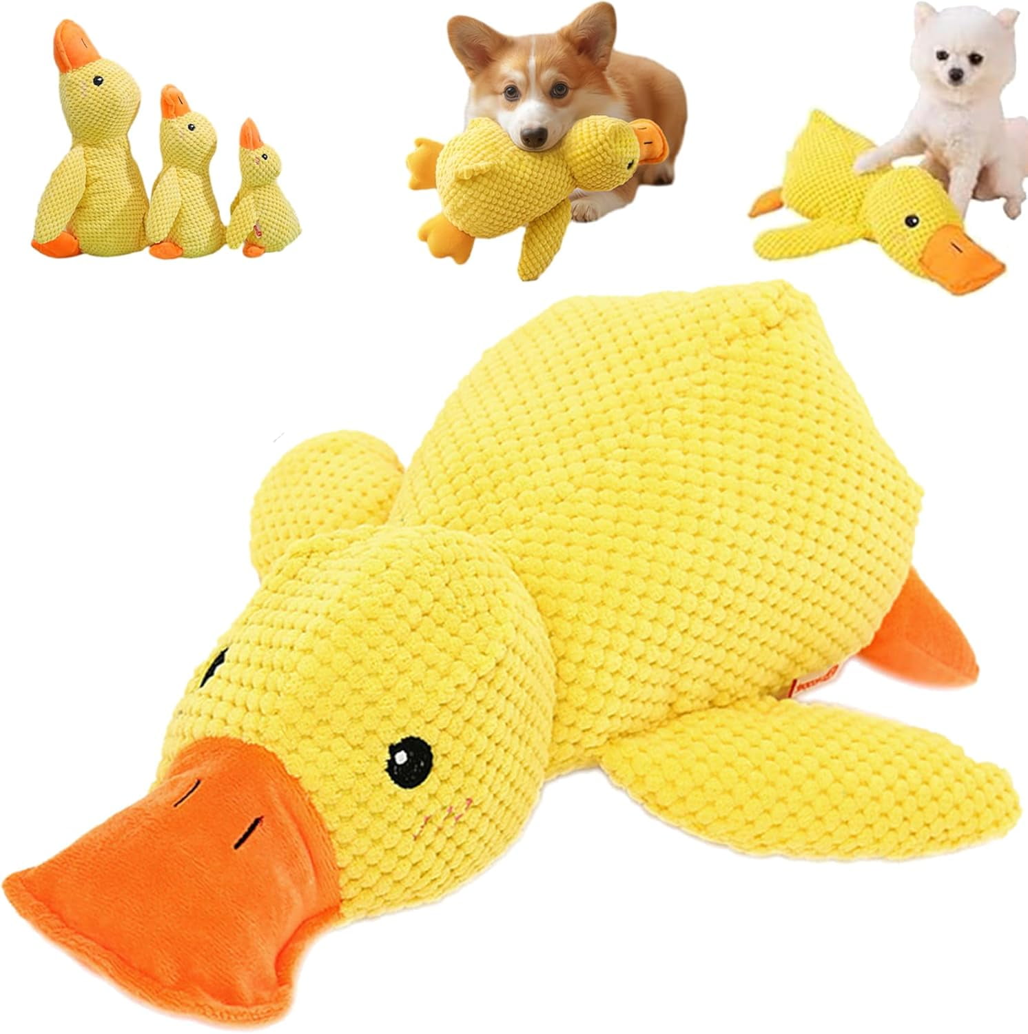 Quacker Calming Dog Toy, 2025 Upgraded Calming Toy for Dogs, Soft Plush ...