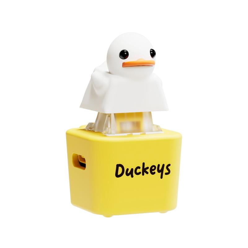 Quackey - Fidget Toy that Quacks! Duck Quacking Keychain, Funny ...