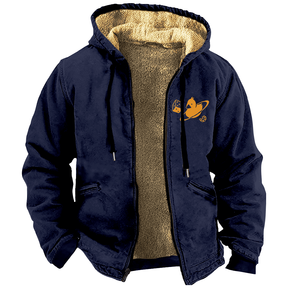 Quackity Las Nevadas Zipper Hoodie Men's Long Sleeve Jacket Fashion ...