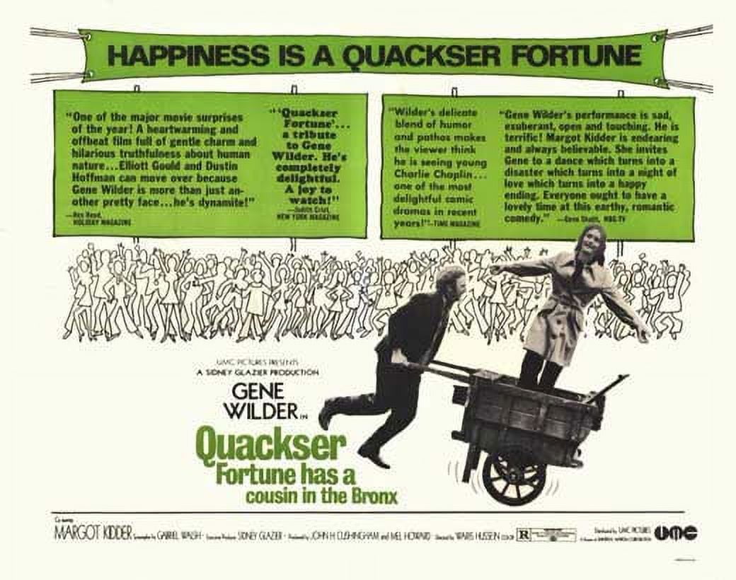 Quackser Fortune Has Cousin in Bronx - movie POSTER (Style A) (11" x 14 ...