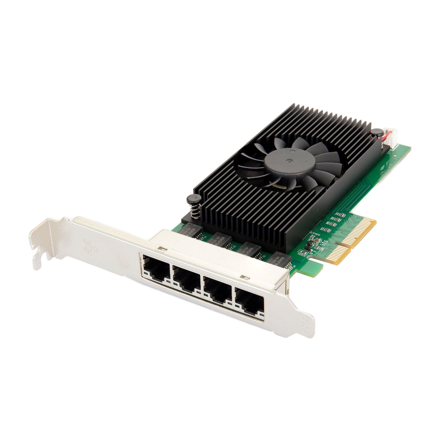 Quad 2.5 Gigabit PCI-e x4 Ethernet Network Card - Walmart.com