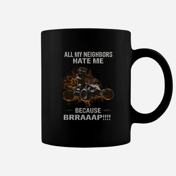 Quad Atv Lovers Orange Coffee Mug - Walmart.com