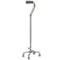 Drive Medical 10301F-4 Small Base Quad Cane with Foam Rubber Grip ...