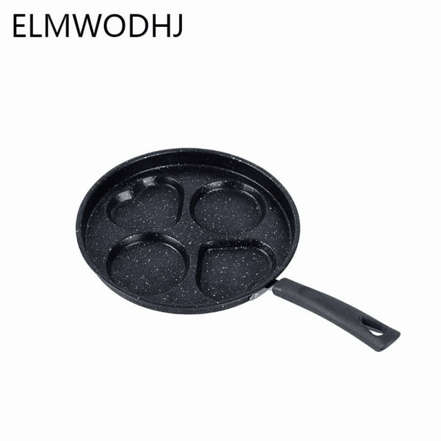 Quad-Cavity Nonstick Frying Skillet - Multi-Section Cooking Surface ...