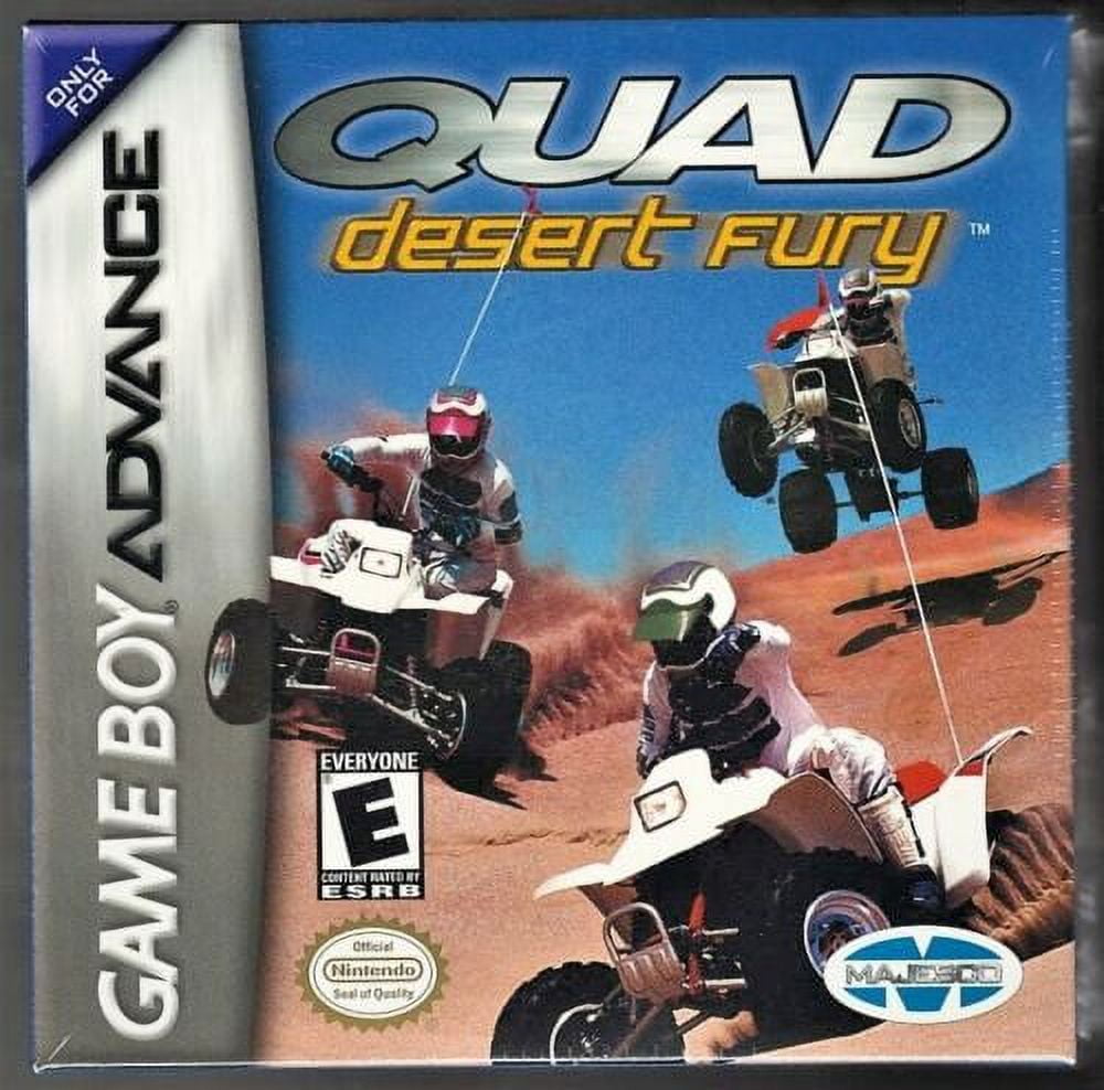 Quad Desert Fury GBA (Brand New Factory Sealed US Version) Game Boy ...