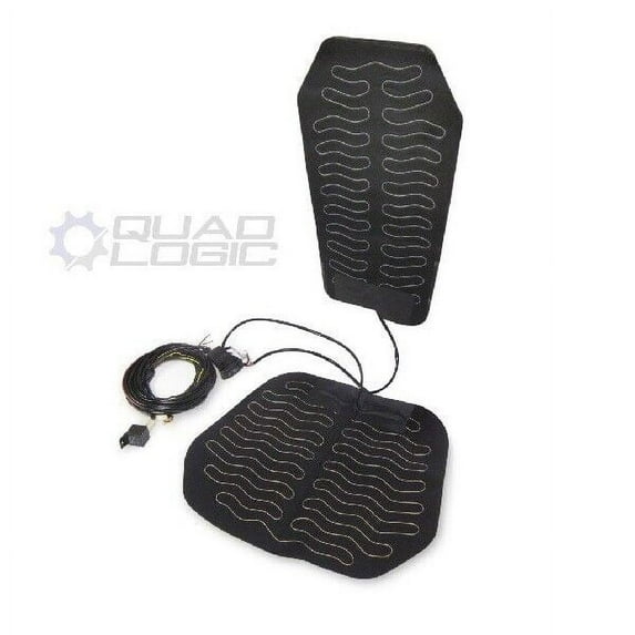 Quad Logic Universal Neoprene Heated Seat Warmer Kit, Fits Polaris RZR ...