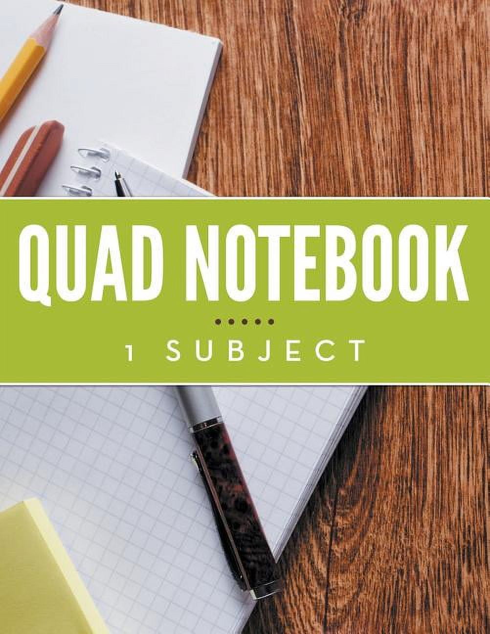 Quad Notebook - 1 Subject (Paperback) - Walmart.com