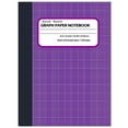 Quad Rule Graper Paper Notebook, (Paperback) - Walmart.com