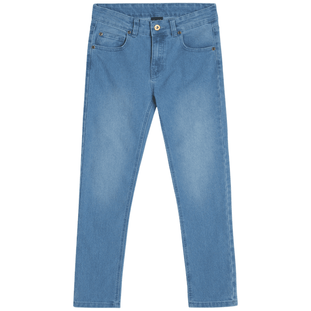 Quad Seven Boys' Jeans - Relaxed Fit Stretch Basic Denim Jeans (Size: 4 ...