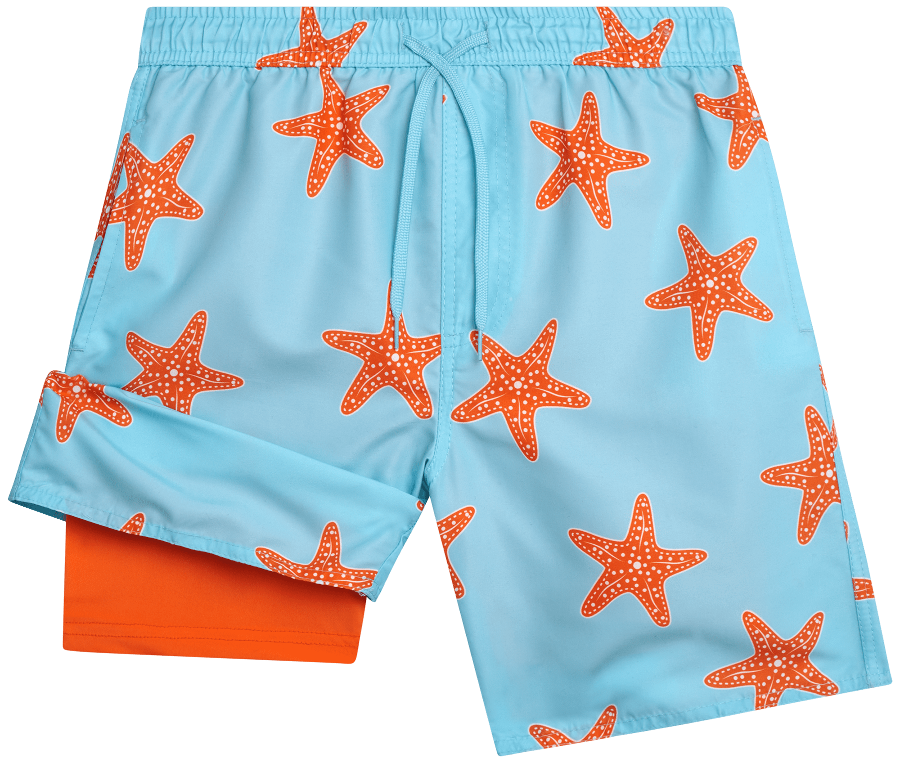 Quad Seven Boys Swim Trunks, Compression Liner, Quick-Dry, Adjustable ...