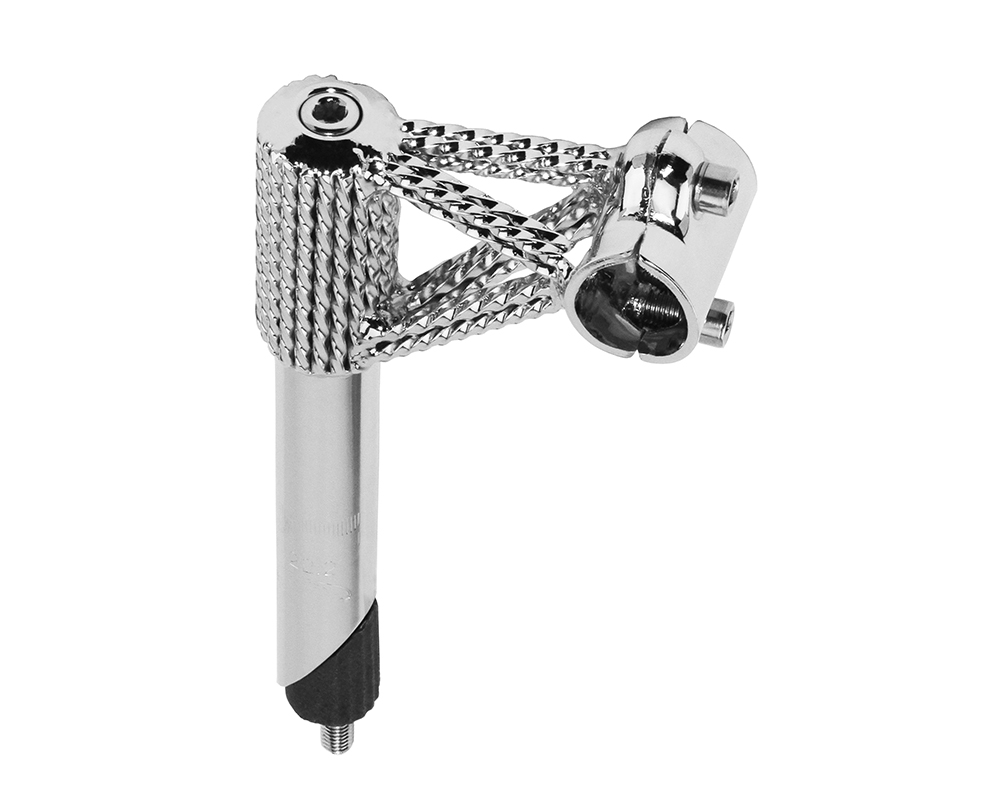 Quad Twisted Lowrider Stem 22.2mm Chrome. - Walmart.com