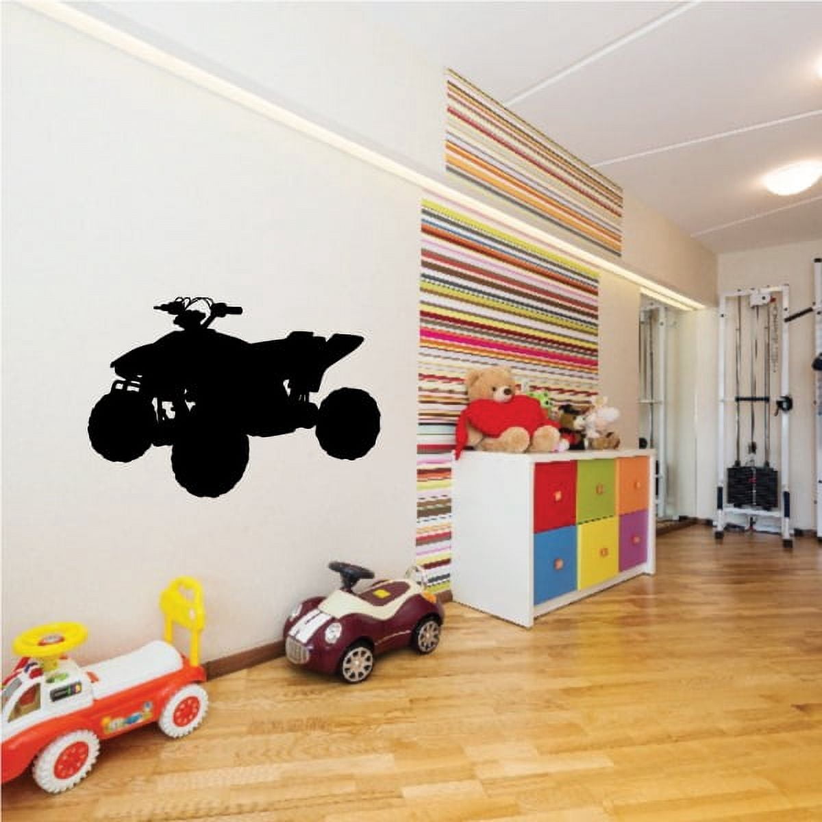 Quad Wall Decal - Vinyl Decal - Car Decal - 002 - 36 Inches - Walmart.com