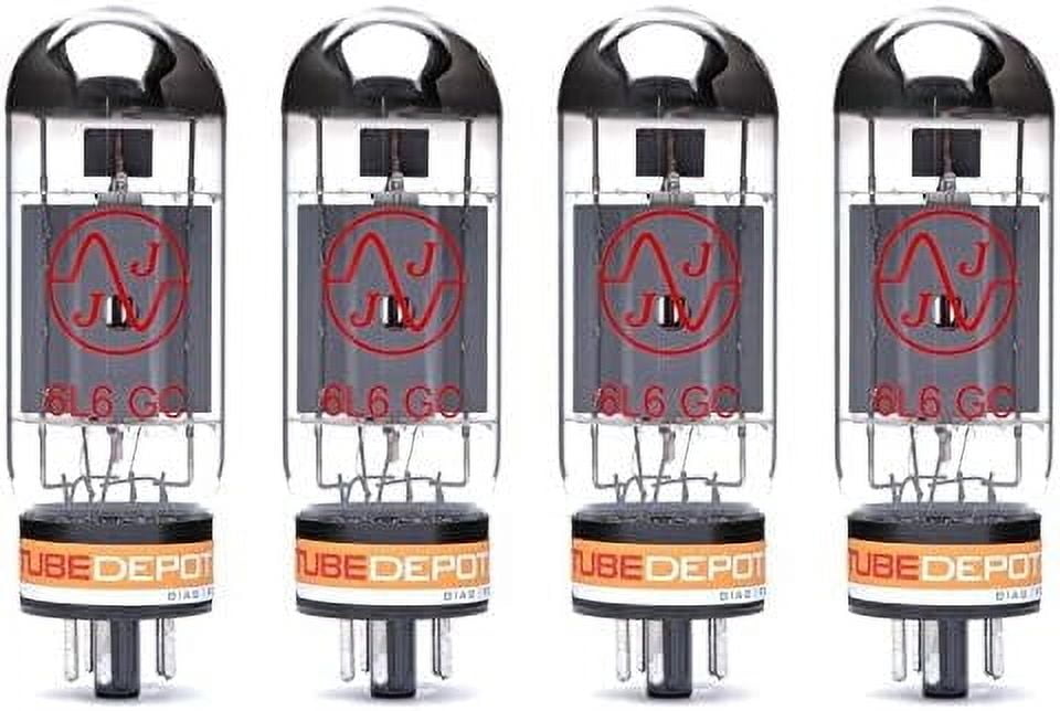 Quad of JJ 6L6GC Power Vacuum Tube - Walmart.com