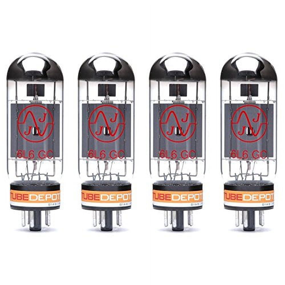 Quad of JJ 6L6GC Power Vacuum Tube - Walmart.com