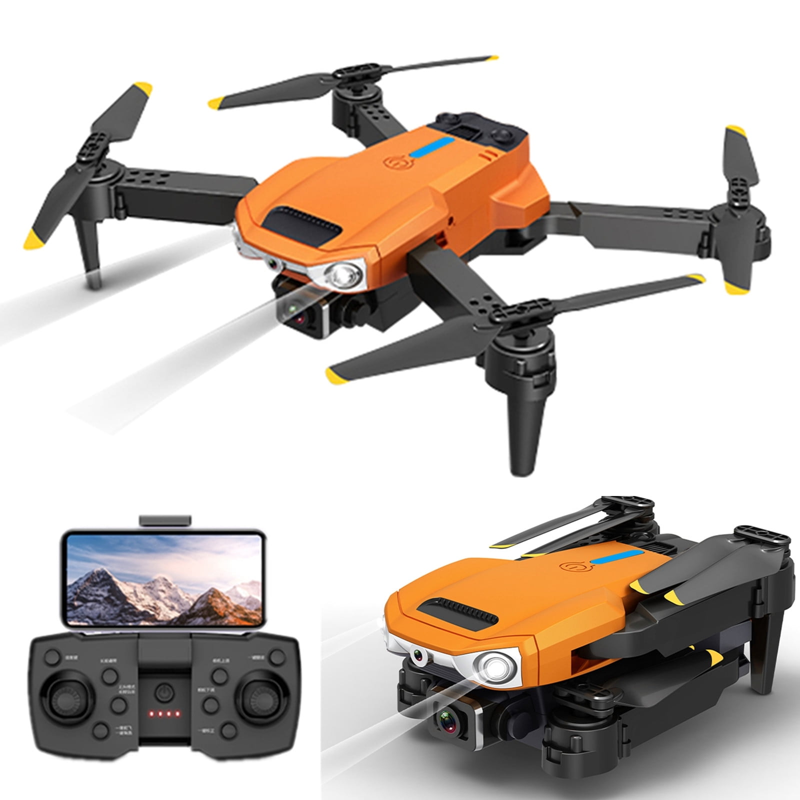 Quadcopter Drones,Drone with Hd Fpv Camera Remote Control Toys Gifts ...