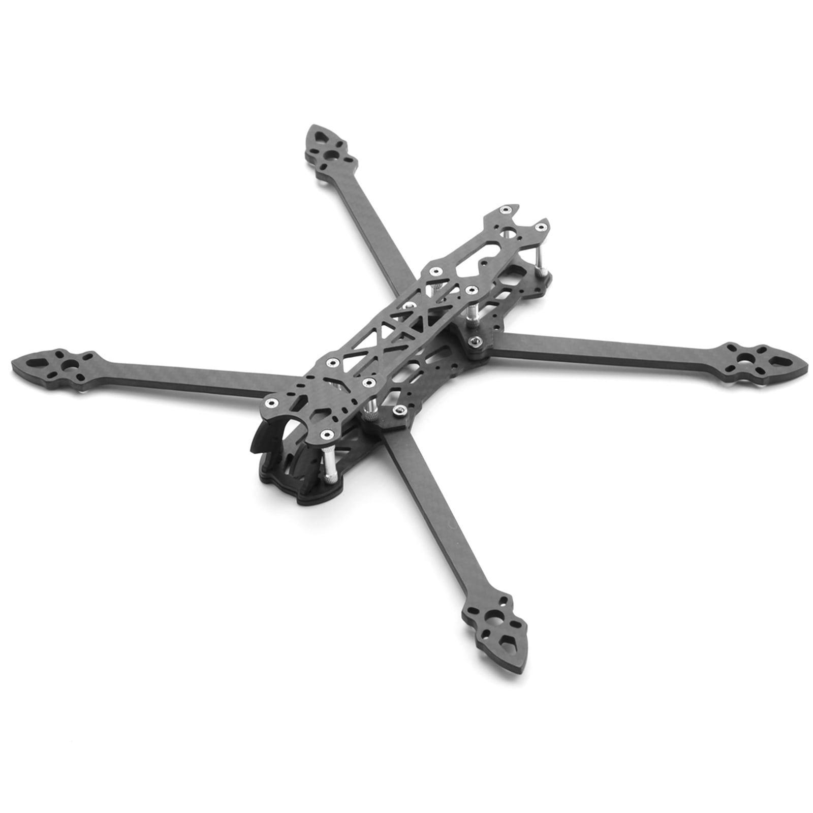 Quadcopter Frame,Carbon Fiber 8'' With 5mm Arm Frame 3k Carbon 8inch ...