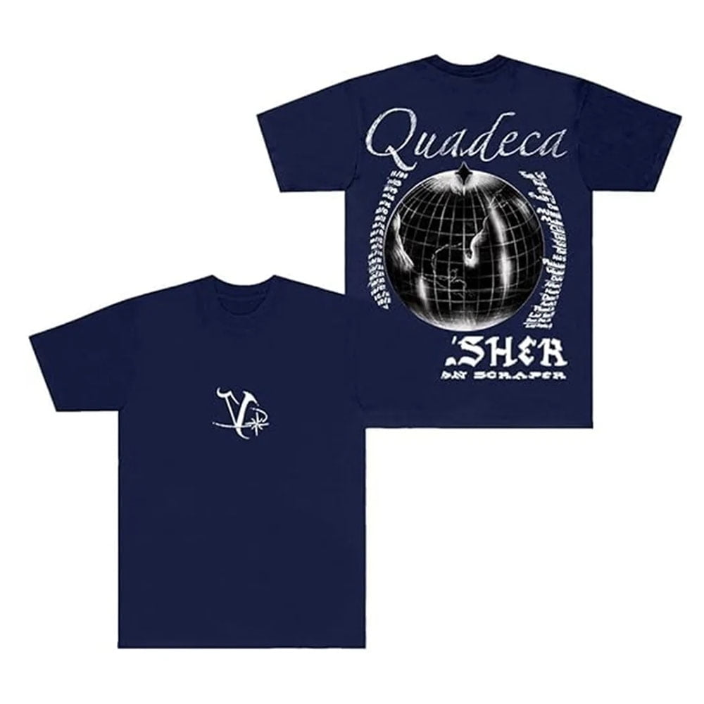 Quadeca Vanisher Tour 2025 Cotton T-Shirt - Unisex Short Sleeve Round ...