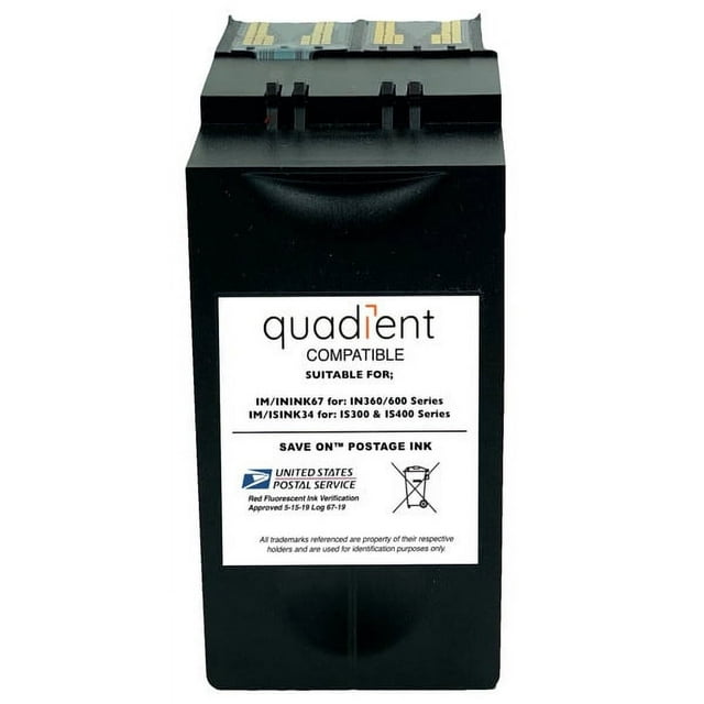 Quadient | Neopost Compatible IN3INK Red Ink Cartridge for IN-360 ...