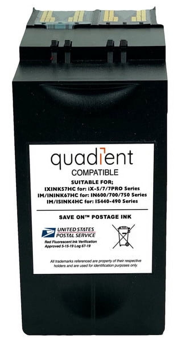 Quadient Neopost ININK67 Compatible Ink Cartridge for IN600, IN700 ...
