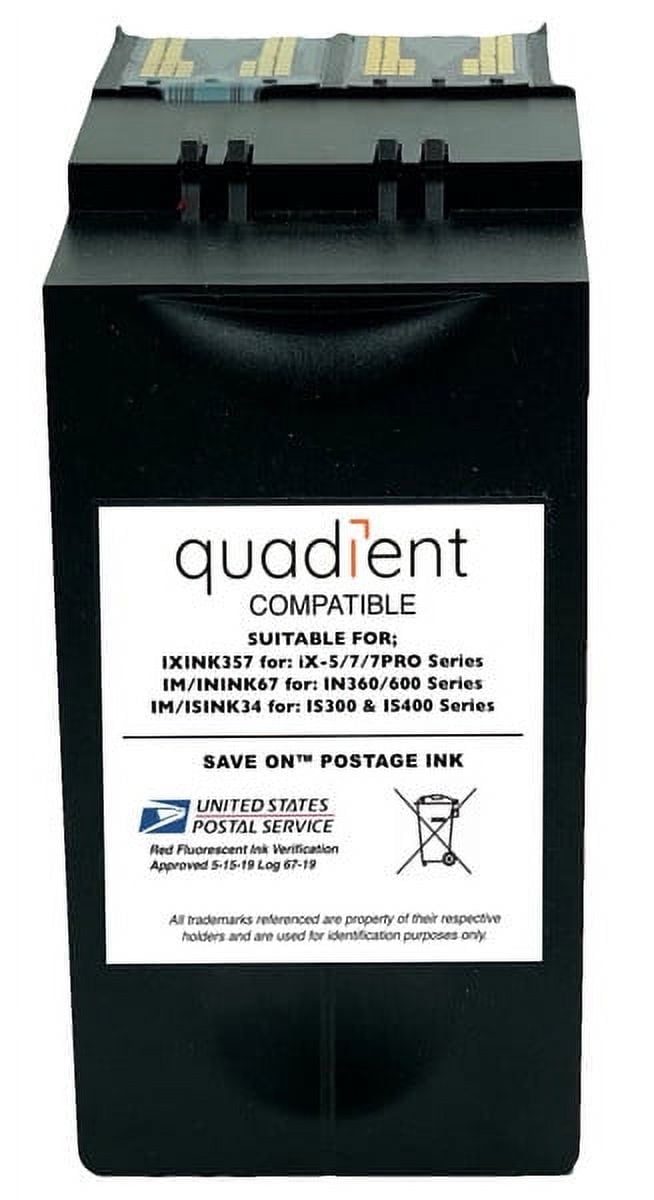 Save On Postage Ink Quadient Neopost IS330 Compatible Red Ink Cartridge ...